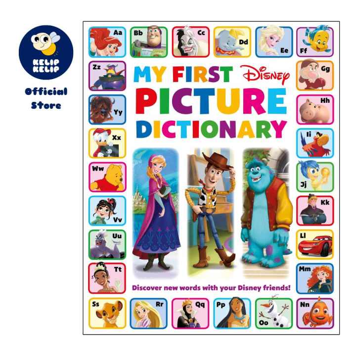 Disney My First Picture Dictionary 900 English Words for Kids to Learn ...