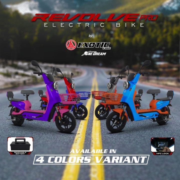 Sepeda Listrik Exotic Revolve PRO 500 Watt Electric E Bike By EXOTIC ...