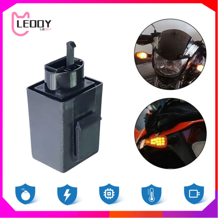 Waterproof Turn Signals Flasher Relay For 12V 3 Pins Universal ...