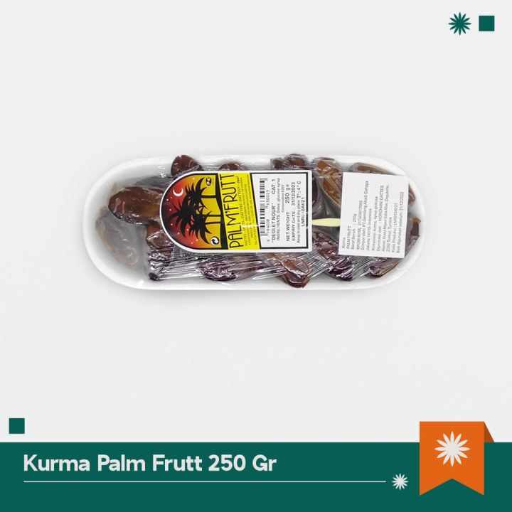 KURMA TUNIS PALM FRUIT / KURMA PALM FRUTT ORIGINAL 250Gr / KURMA PALM ...