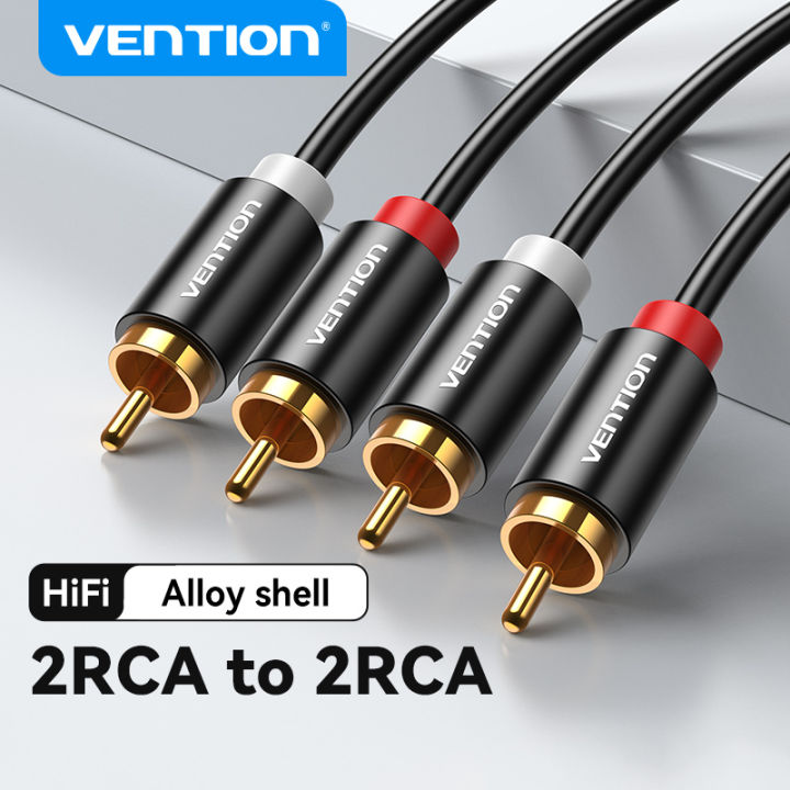 Vention 2RCA to 2RCA Audio Cable Male to Male 2RCA Cable Stereo for ...