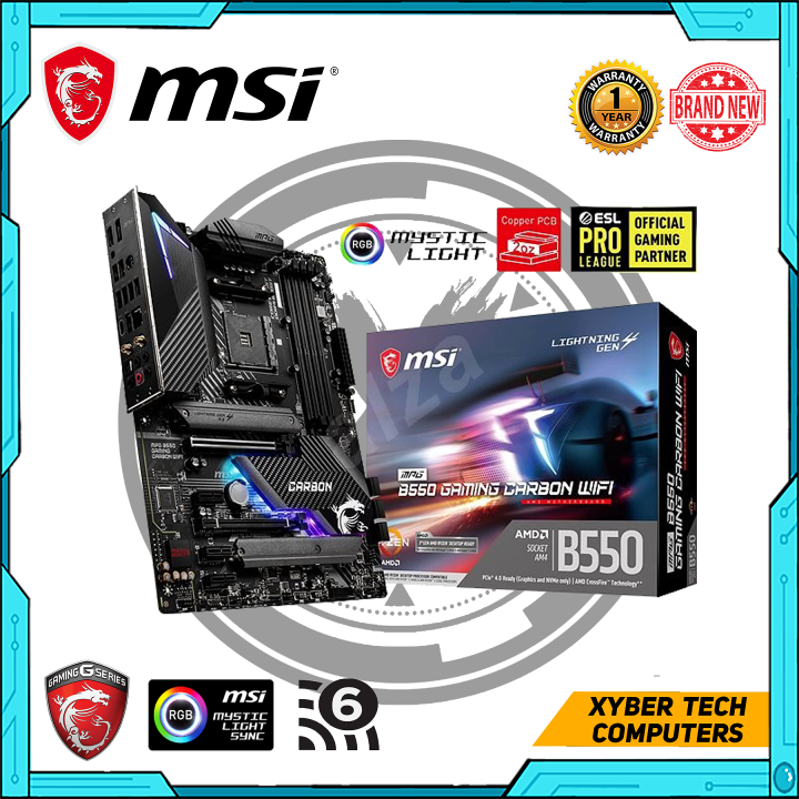 MSI MPG B550 Gaming Carbon WIFI ATX | Lazada PH