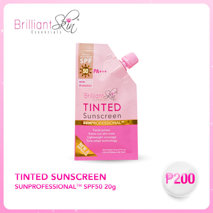 Brilliant Skin Tinted Sunscreen Facial Primer 20g (New Packaging ...