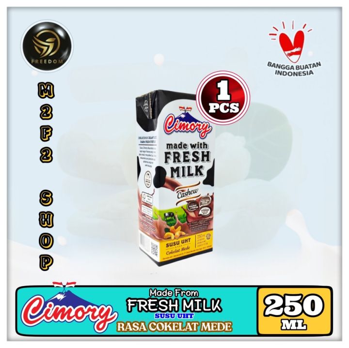 Susu Cimory Fresh Milk Kotak UHT Semua Rasa - 250 ml (Kemasan Satuan ...
