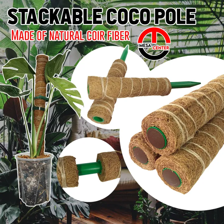 PVC Stackable Coco pole, cocopoles, PVC coco poles, Plant pole, Plant ...