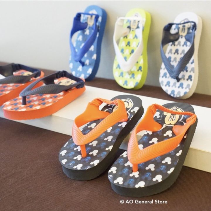 [AO] Mickey Slippers with Garter Training for 0-2 YO Kids Toddlers Boys ...