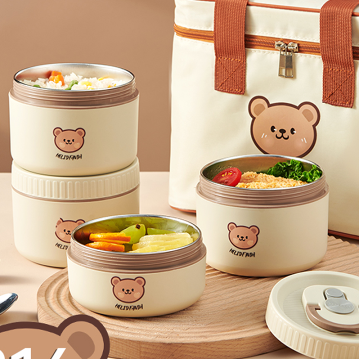 Starlight Tempat Bekal Makan Stainless Steel | Kotak Penyimpanan Wadah ...