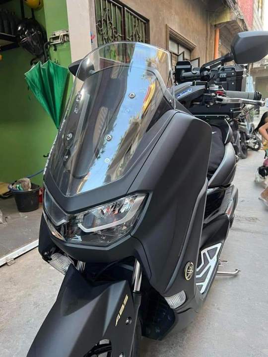 PCX 160 / NMAX V1 V2 BM Visor Clear Windshield w FREE Thai Stickers ...