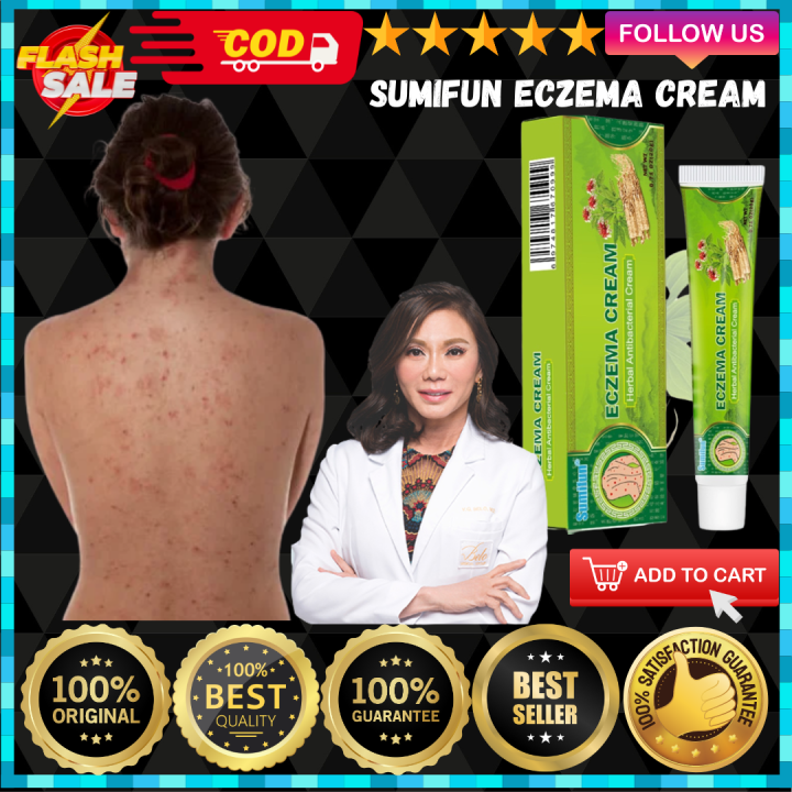 Original Sumifun Eczema Treatment Cream Psoriasis Antibacterial Skin