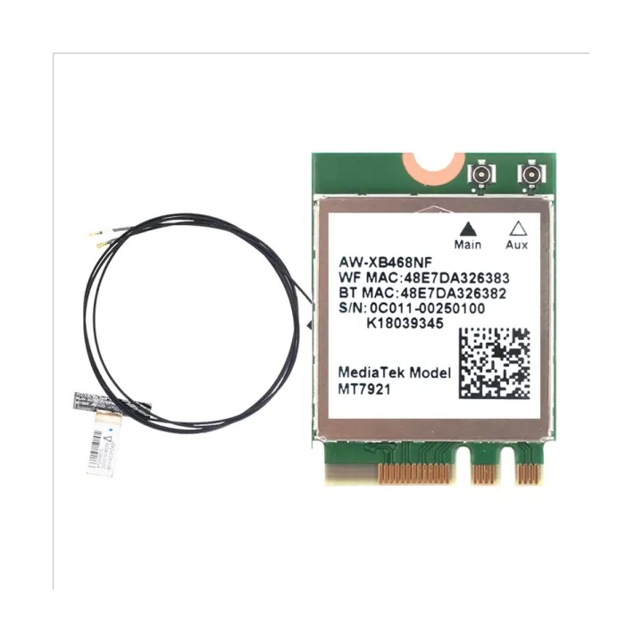 MT7921 WIFI6 2.4G Network Card with Built-in Antenna Desktop Computer ...