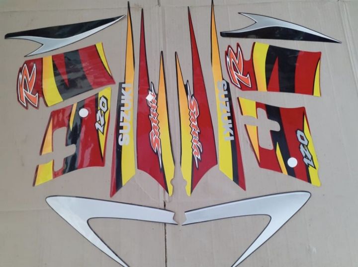STRIPING STICKER BODY SATRIA R HIU MALAYSIA | Lazada Indonesia