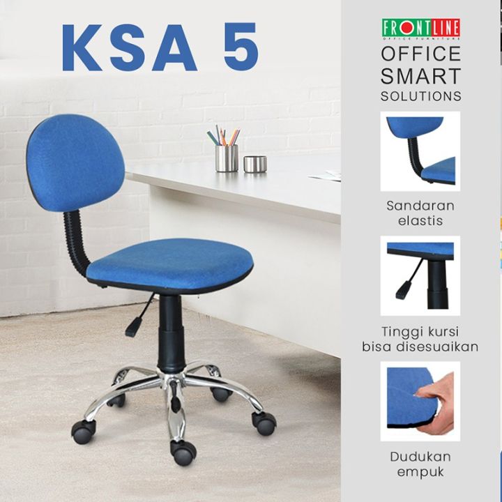 kursi kantor kursi kerja kursi staff office chair KSA 5 FRONTLINE ...