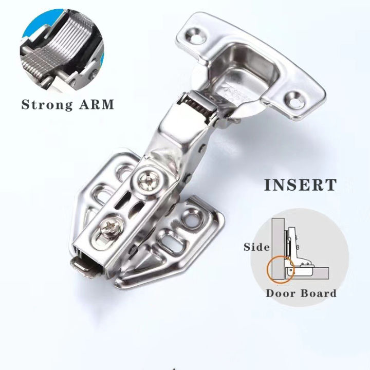 Furniture Hardware Fittings Stainless Steel Cabinet Door Wardrobe Hinge ...