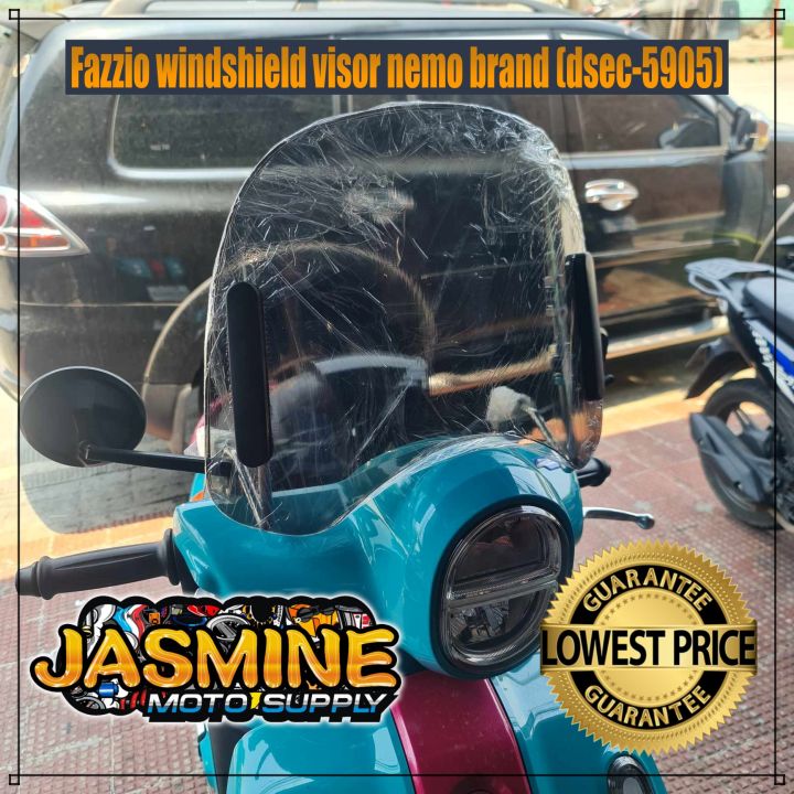 Yamaha Fazzio windshield visor nemo brand alpha(dsec-05905) gamma(dsec ...