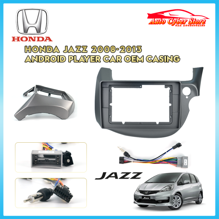 HONDA JAZZ 2008- 2013 10'' Player Radio Casing with Socket (FOR 10 ...