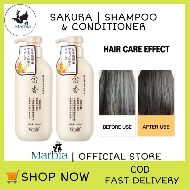 Original Japan Sakura Shampoo and Conditioner | Okanen Japan Hair ...
