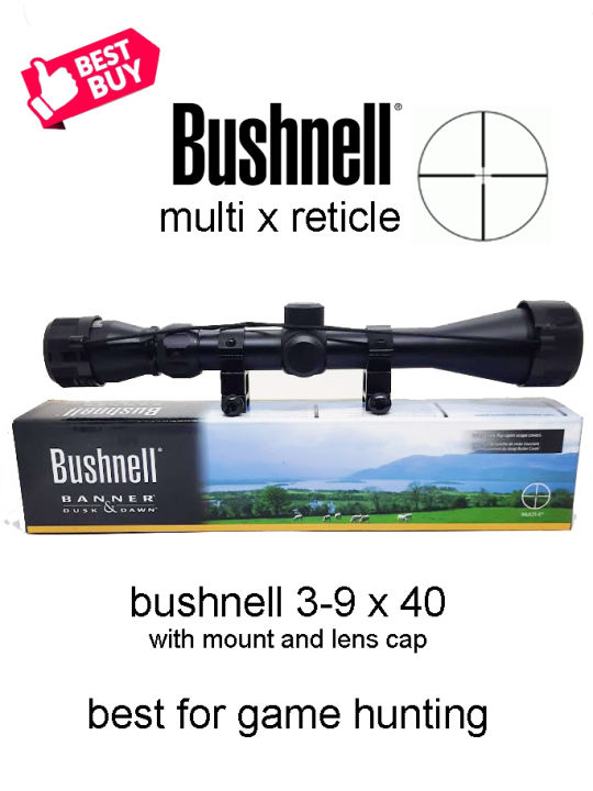 mmsk banner 3-9x40 scope with free mount choose from variant 11mm or ...