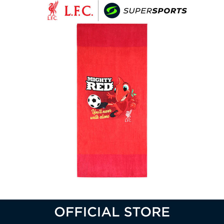 LIVERPOOL FOOTBALL CLUB Mighty Red ผ้าเช็ดตัว | Lazada.co.th