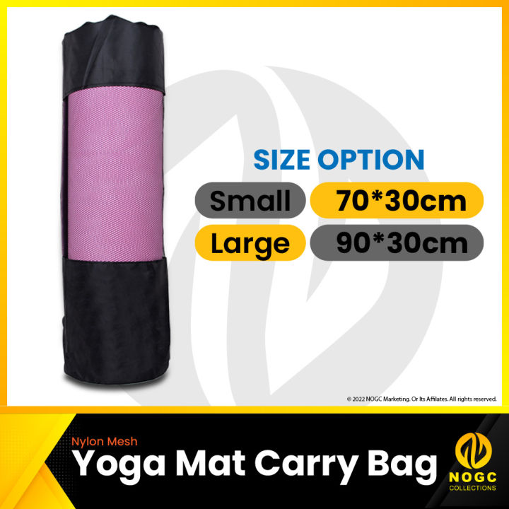 NOGCC NSO-052 Yoga Mat Mesh Bag Yoga Mat Carry Bag Yoga Mat Backpack ...