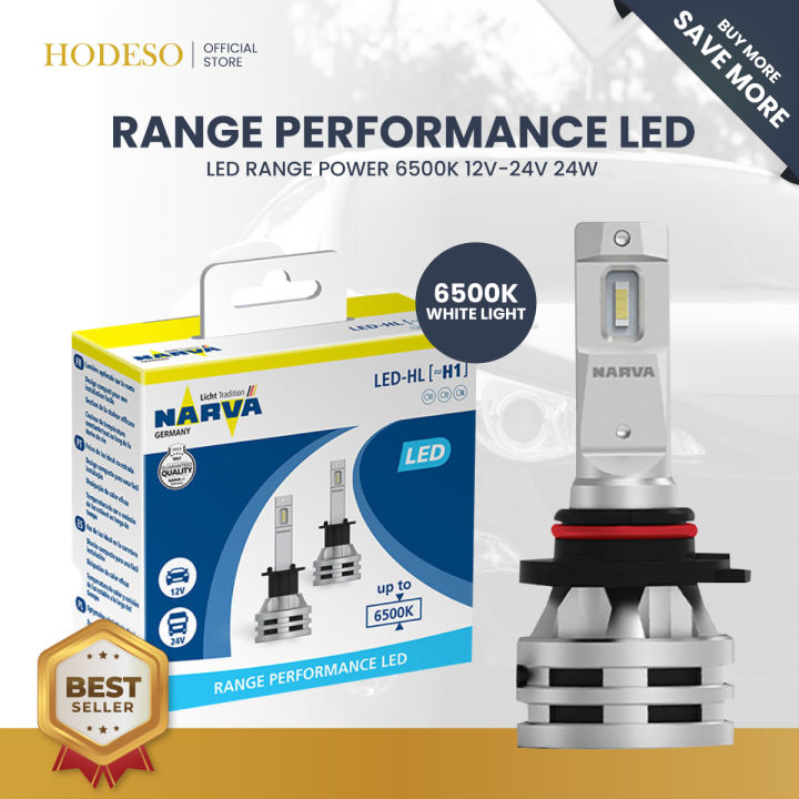Hodeso Narva Range Performance LED 6500K H1,H3,H4,H7,H8 H11 H6, H11 ...