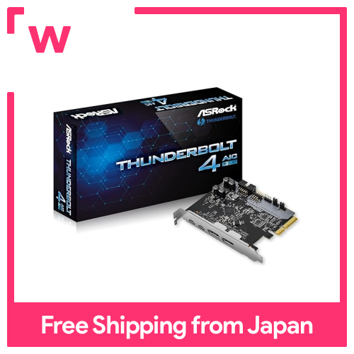Asrock Thunderbolt 4 bảng mở rộng cho Intel 500 Series Bo mạch chủ [Nội ...