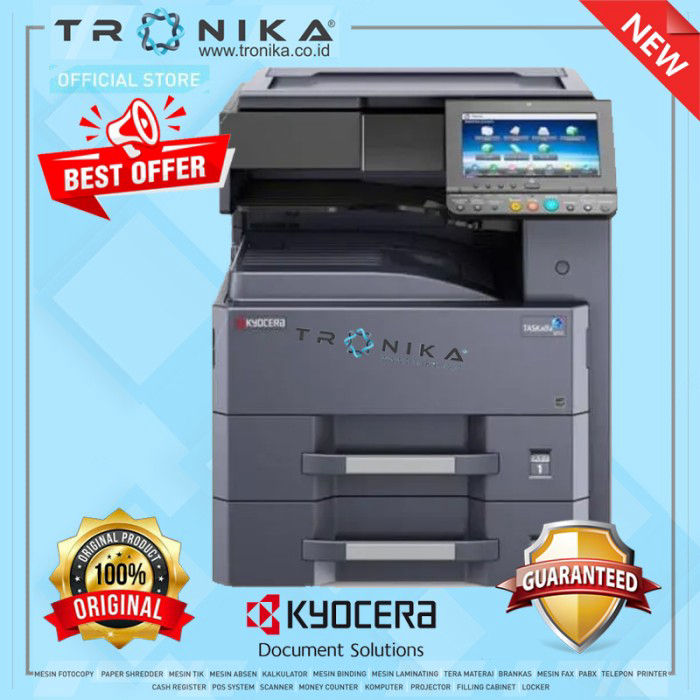 MESIN COPY A3 WARNA PRINT SCAN FAX DUPLEX KYOCERA TA 3212i | Lazada Indonesia