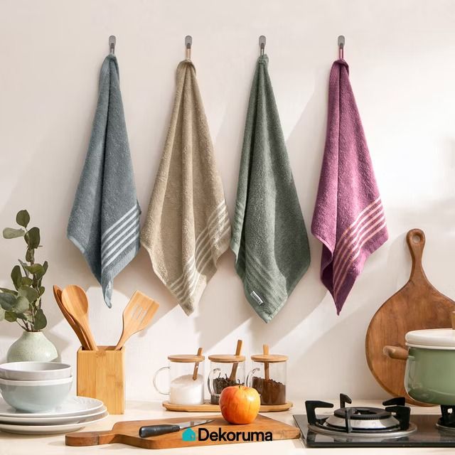 Dekoruma DAMA Handuk Dapur 40x40 cm | Serbet Dapur | Kitchen Towel ...