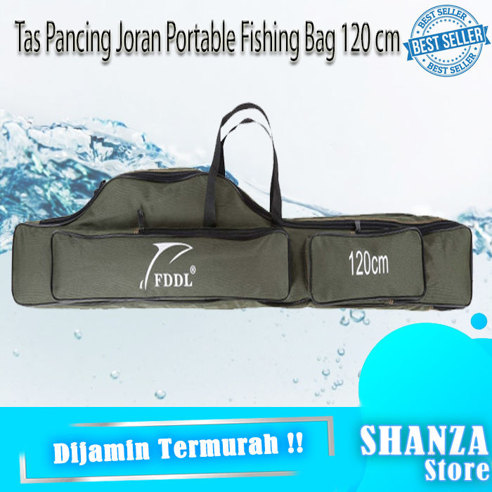 BISA COD - Tas Pancing Joran Portable Fishing Bag / Tas Pancingan ...