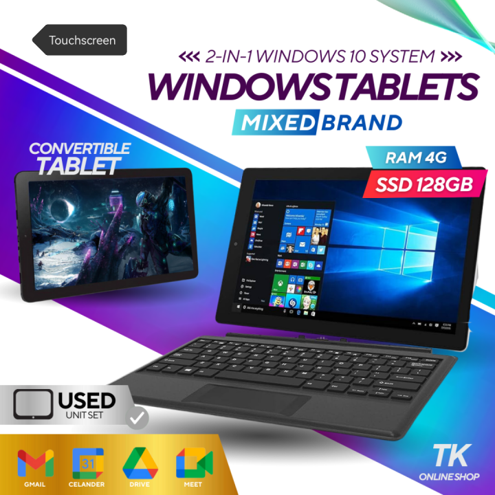 Microsoft Surface /Window Tablet -Intel /Ram 4GB & SSD 128GB WIN 10 ...