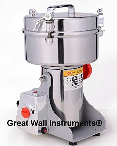 Heavy Duty Stainless Steel Herb Spice Grain High Speed Dry Grinder ...