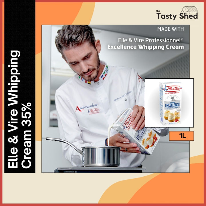 Elle and Vire Whipping Cream 35% Fat (1L) | Lazada PH