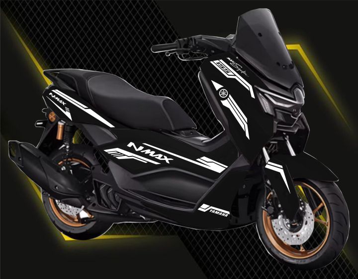 STRIPING CUTTING STICKER YAMAHA NMAX ALL NEW 2025 NEO S TURBO LIS ...