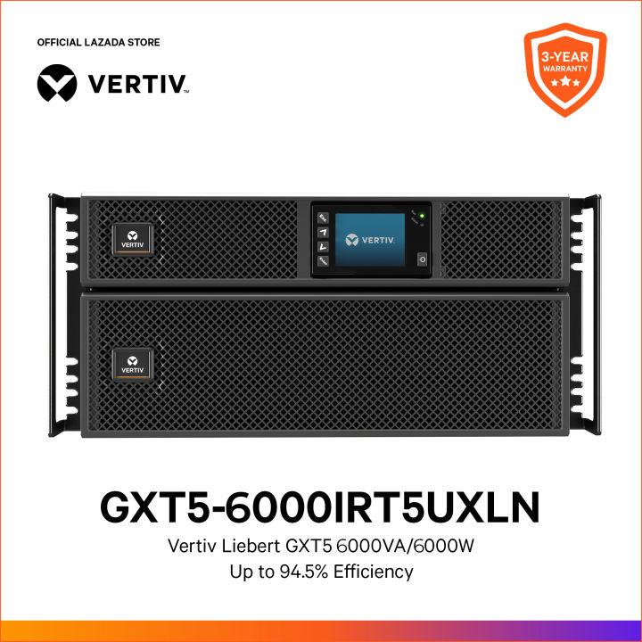 Vertiv™ Liebert® GXT5 6,000VA / 6000W UPS (GXT5-6000IRT5UXLN) | Lazada PH