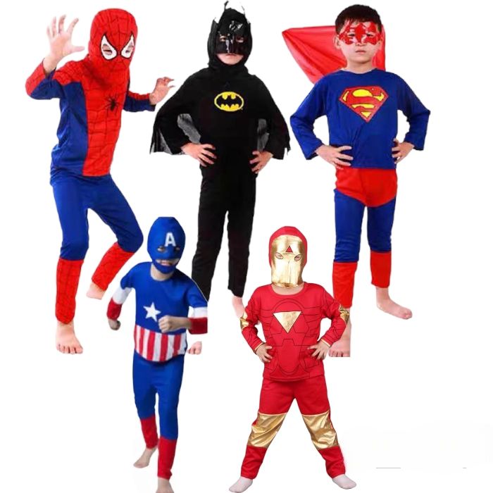 SSP Super hero Costume cosplay For kids | Lazada PH