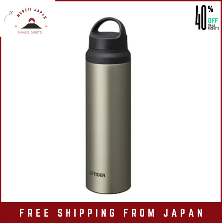 TIGER Vacuum Insulated Bottle 0.8L Titanium Ore MCZ-S080 XZ stainless ...