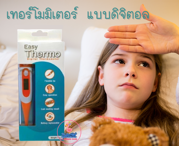 EASY THERMO Digital Thermometer (HOF) อีซี่ เทอร์โม เทอร์โมมิเตอร์ แบบ ...
