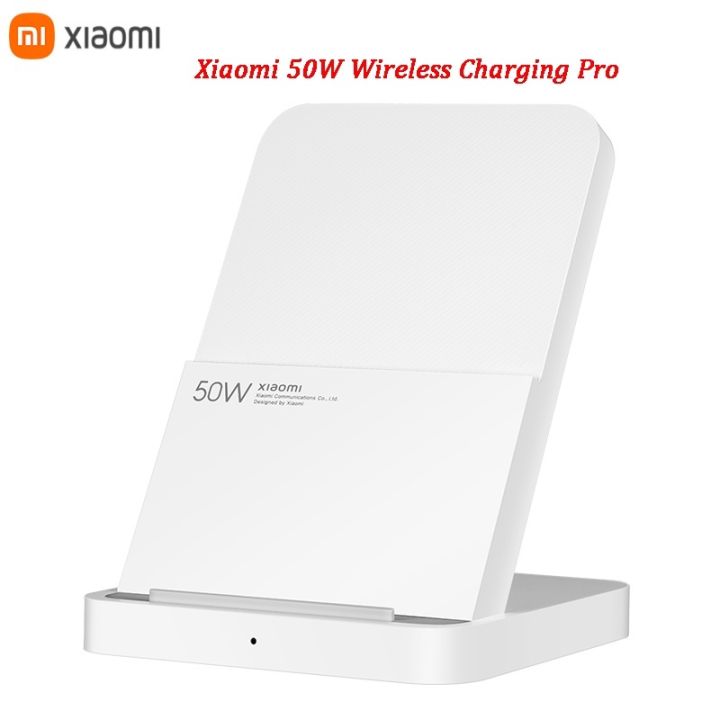 Xiaomi 50W Vertical Air-cooled Wireless Charging Pro Fast Charging Qi Stand for Xiaomi 13 Pro ...