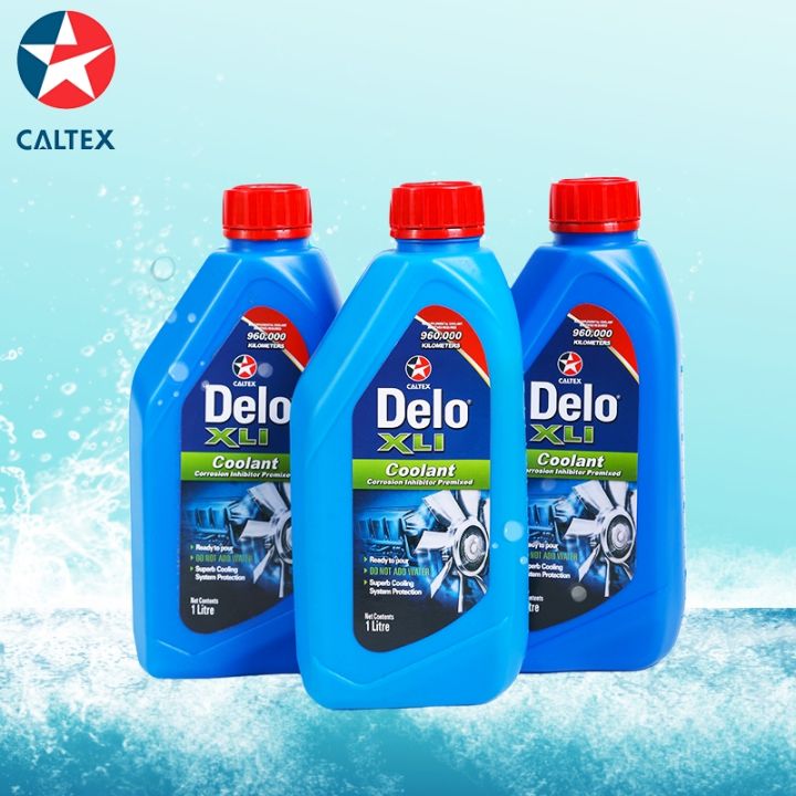 【Original】Caltex Delo XLI Coolant 1L(GREEN) Corrosion Inhibitor ...