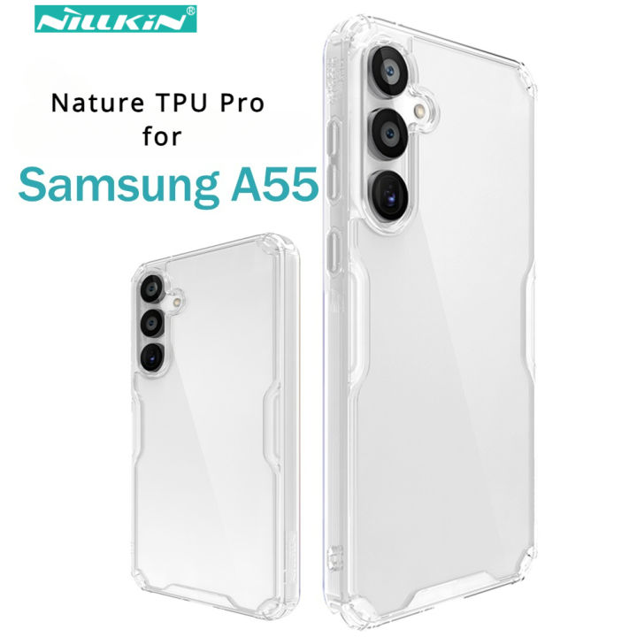 Nillkin Transparent Case for Samsung Galaxy A55 5G Non-Slip Full ...