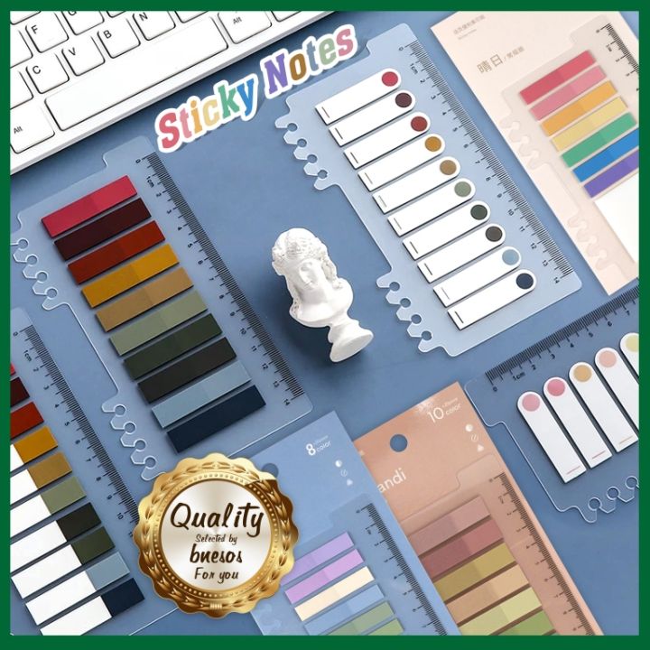 bnesos 200Sheets /Card Binder Notebook Stikcy Notes Flags Tabs Index ...