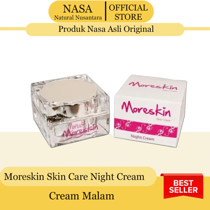 MORESKIN Night cream Original Nasa | Lazada Indonesia