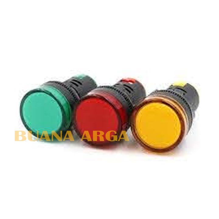 Pilot Indicator Lamp 22 mm FORT AD22-22DS Voltage 220 VAC - Merah ...