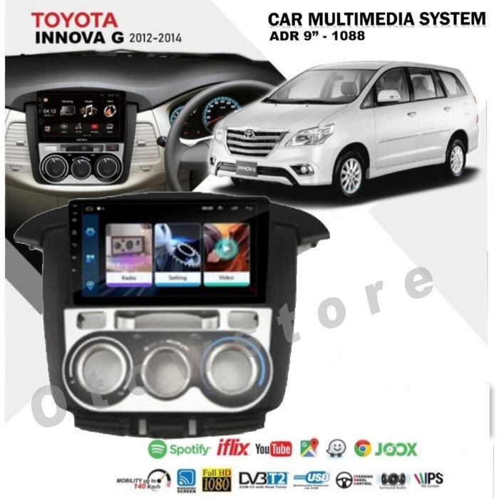 Head Unit Android Toyota Kijang Innova | Lazada Indonesia