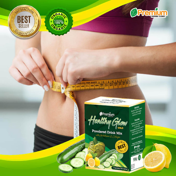 PHC02-A Healthyglow Gold slimming & whitening Juice with Glutathione ...