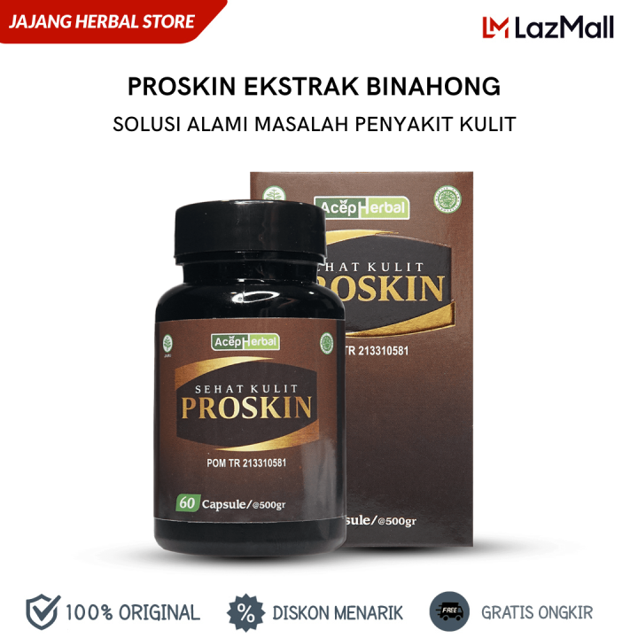 Proskin Obat Gatal Kulit / Proskin Kapsul Asli Original / ObatGatal ...