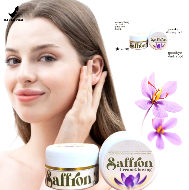 1PCS NEW CREAM SAFFRON WITH LEMON 10 GRAM / CREAM GLOWING SAFFRON WITH ...