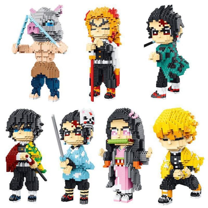 Lego nhân vật Kimetsu No Yaiba, Lắp Ráp lego nhân vật Thanh Gươm Diệt ...