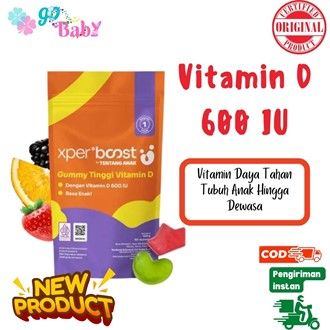 Expert Boost - Gummy Vitamin D 600 IU Anak dan Dewasa - 30 Gummies ...