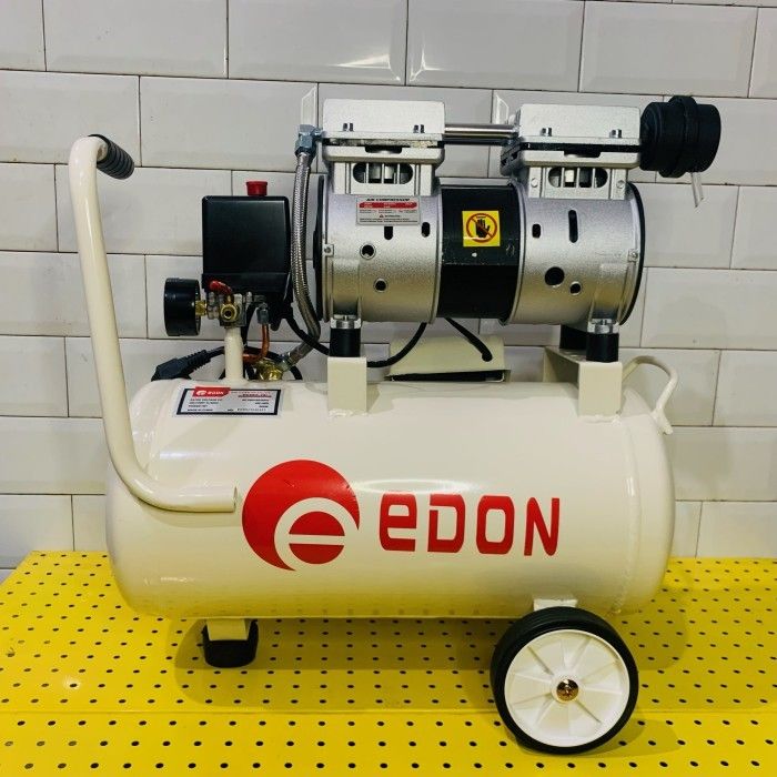EDON COMPRESSOR OILLES Mesin Kompressor Sillent 3/4 Hp 8 Liter 0,75HP ...
