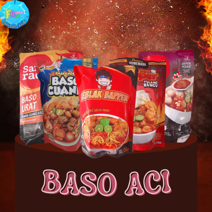 Baso Aci Bapper / Basanger / Sami Raos (Tulang Rangu, Seblak, Urat ...